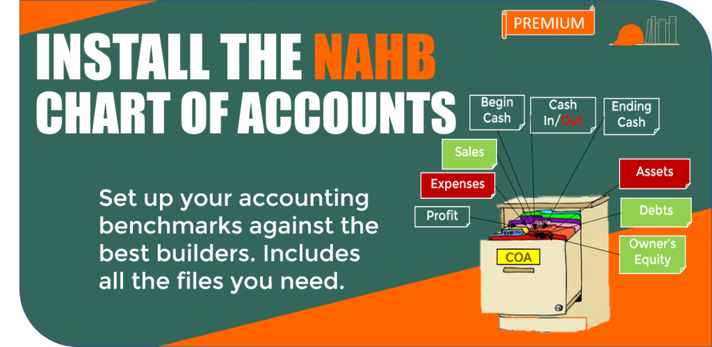 Install the NAHB Chart of Accounts - Builder Academy